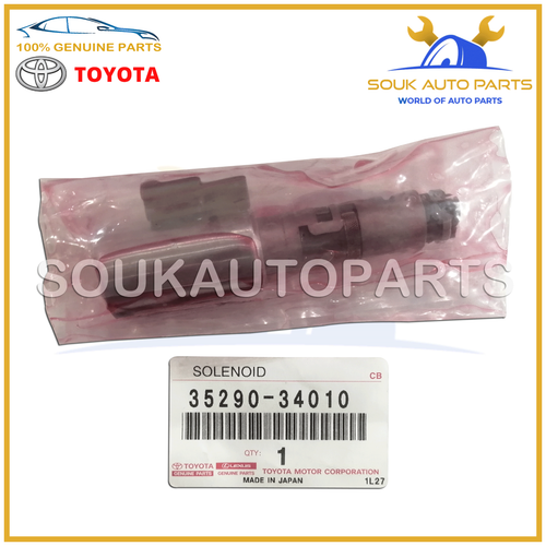 35290-34010/50010 Genuine Toyota SOLENOID ASSY, LINE PRESSURE CONTROL ...