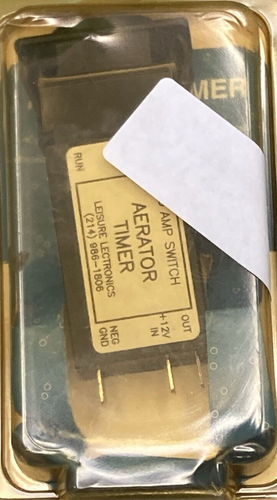 NEW LEISURE LECTRONICS 10AMP SWITCH TOGGLE LIVEWELL AERATOR TIMER 30 ...