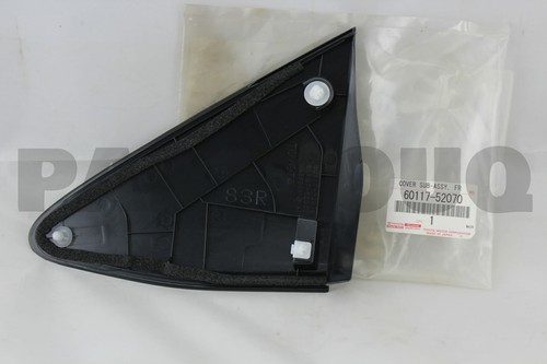 6011752070 Genuine Toyota COVER SUB-ASSY, FRONT PILLAR, UPR RH 60117 ...
