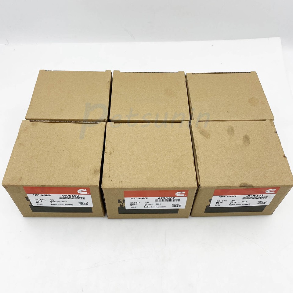 4995602 Updated Rocker Arm Assembly 6 Pack Fits For Cummins 98.5-18 24v ...