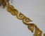 1 Yard Embroidery Gold Metallic Lace Trim For Sewing/Craft Width 4 CM ...