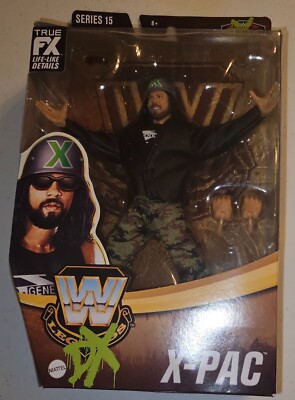 WWE Elite Legends Series 15 X-PAC Wrestling DX Army Figure WCW NWO WWF ...
