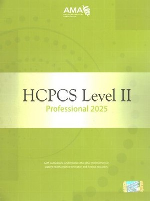 HCPCS 2025 Level II Professional Edition, Paperback by American Medical ...