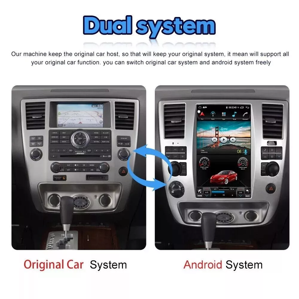 12.1"For Infiniti QX56 2009-2010 Android Car Radio Stereo GPS Navi ...