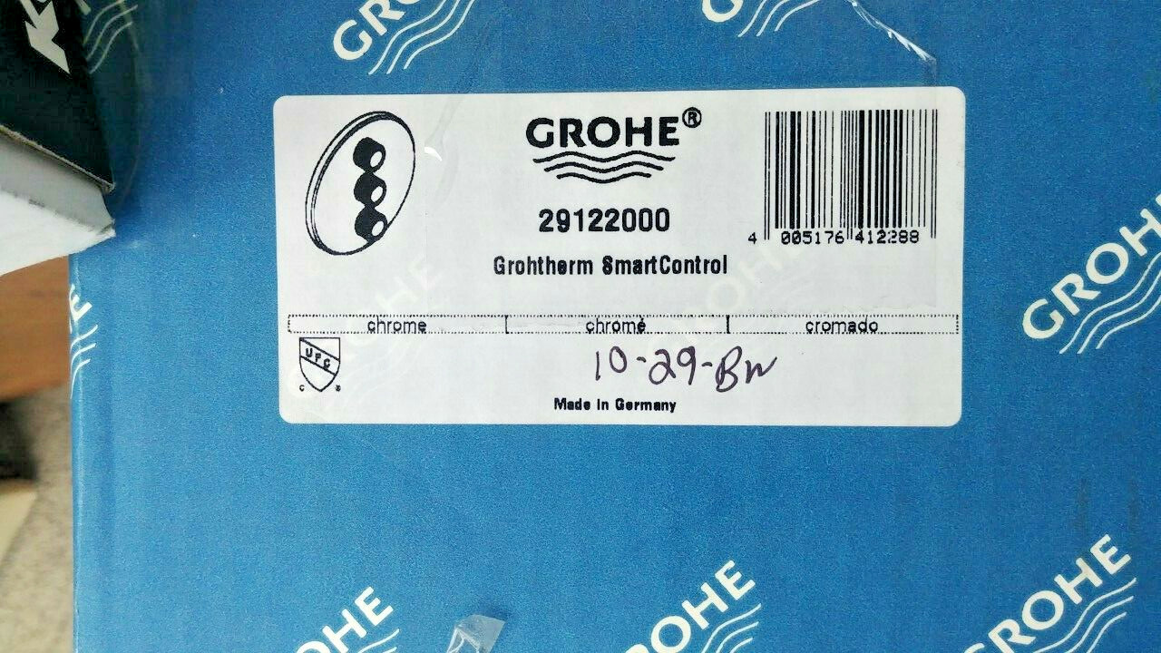 GROHE 29122000 3-Diverter Round Smart Control In Chrome | eBay