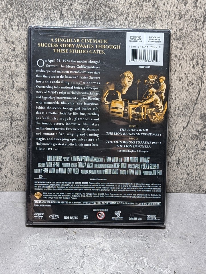 When the Lion Roars - Documentary (DVD, 2009) 2 DVDs Region 1 ...