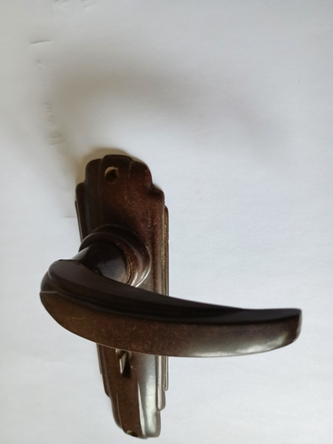 Vintage Bakelite Door Handle and Plate | eBay UK