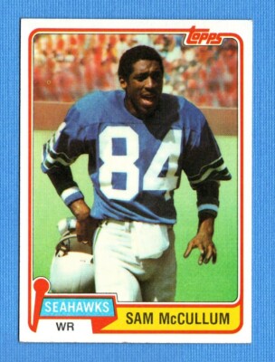 1981 Topps #419 Sam McCullum EXMT+ Baltimore Colts | eBay