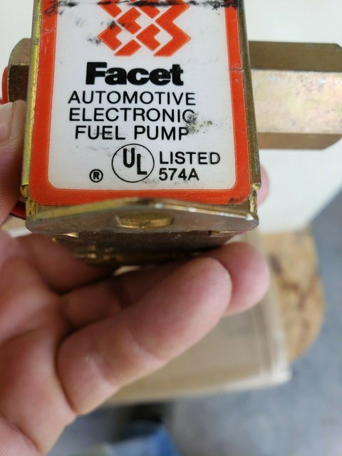 Facet 574A Automotive Electric Fuel Pump Replacement Guardian Generator ...