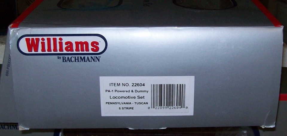 'O' Gauge PA1 Powered & Dummy Pennsylvania Railroad PRR Loco Set Tuscan ...