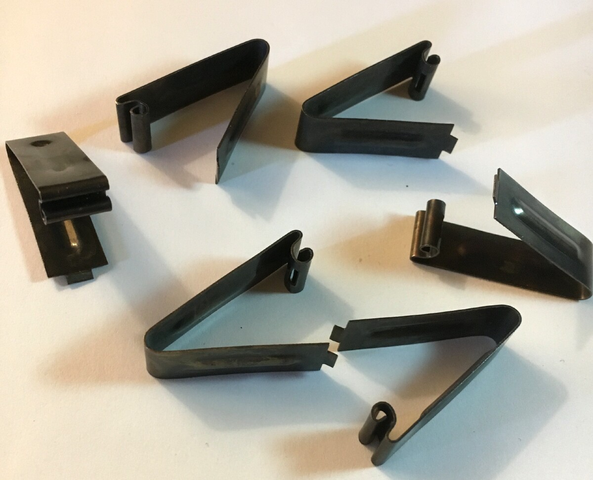 Set of 10 PASGT Metal Headband Clips 1996 military surplus Helmet ...