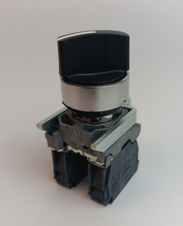 Schneider Electric 2 Position Selector Switch with ZBE-101 ZBE-102 ...