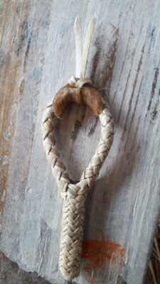 CHARRO ROPE RAWHIDE HONDO, HONDILLA DE CUERO ROSADERA SOGA CHARRA ...