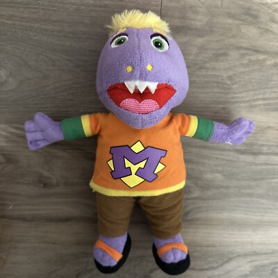 Mr Munch Chuck E Cheese Pizza 11” Plush Purple Monster Toy Stuffed ...