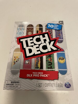 💥TECH DECK DLX PRO PACK WALMART EXCLUSIVE INCLUDES 10 BOARDS FAST ...