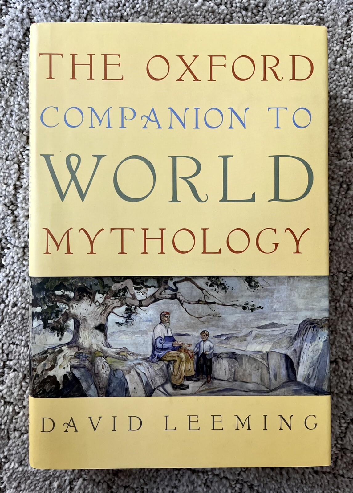 Oxford Companion to World Mythology by David Leeming (2005, Hardcover ...