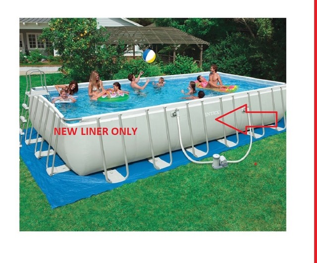 Intex Ultra Frame Swimming Pool Liner 24 x1 2ft. x52 in. for sale ...