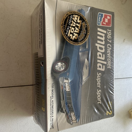 Amt ERTL 1/25 Scale 1967 Chevrolet Impala Super Sport Model Kit #8207 ...