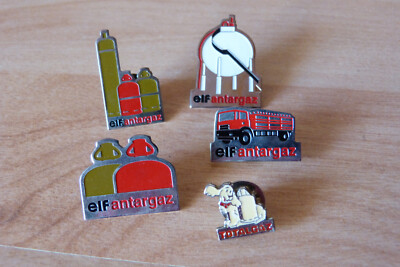 LOT 5 PINS GAZ : ELF ANTARGAZ & TOTALGAZ / TB ÉTAT | eBay