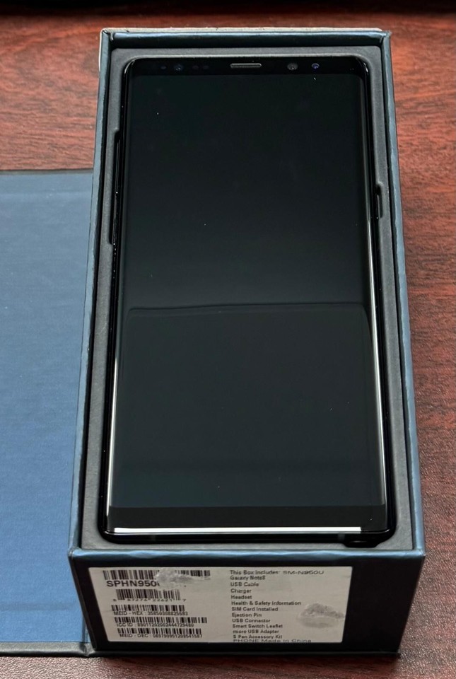 Open Box - Samsung Galaxy Note 8 64GB (UNLOCKED) SM-N950U Smartphone ...