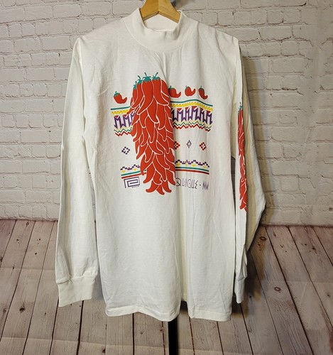 Vintage 80s Albuquerque New Mexico Graphic Tee T-Shirt Hot Peppers ...