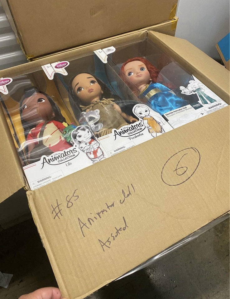 NEW Disney Store Animators Collection Animator 16" Doll - Merida Brave ...