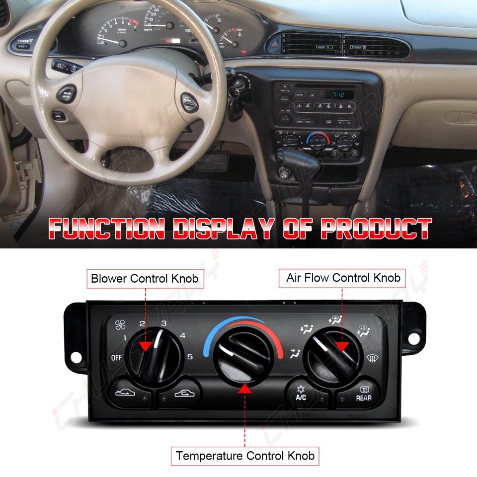 A/C Climate Control Module Panel 599-213 22695681 For Chevrolet Malibu ...