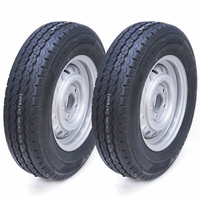 165R13C trailer wheel and tyre 5 stud 112mm PCD Wanda WR082 Tire 670kg ...