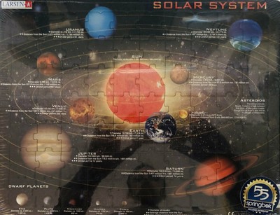 Springbok - Solar System - 70 PIECE MAT FRAME JIGSAW PUZZLE - 14.25" x ...