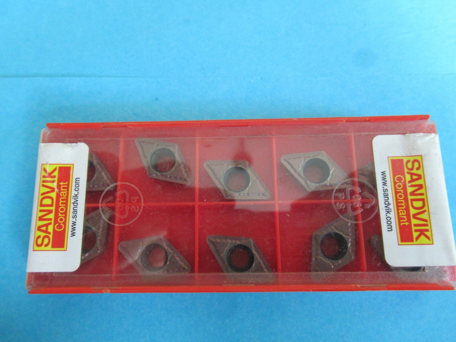 Sandvik DCMT 11 T3 12 MM DCMT 3(2.5)3 MM Grade 1125 Lot of 10 Inserts ...