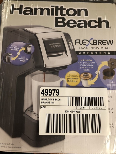 Hamilton Beach FlexBrew 49979 Coffee Maker - Black for sale online | eBay