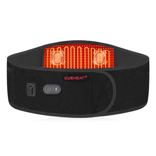 Heated Waist Belt - Cordless Heating Pad for Low Back, Electrical ...