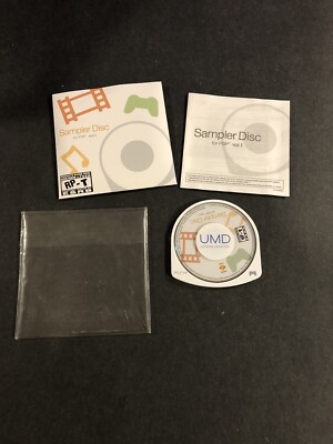 psp sampler disc vol 1 | eBay