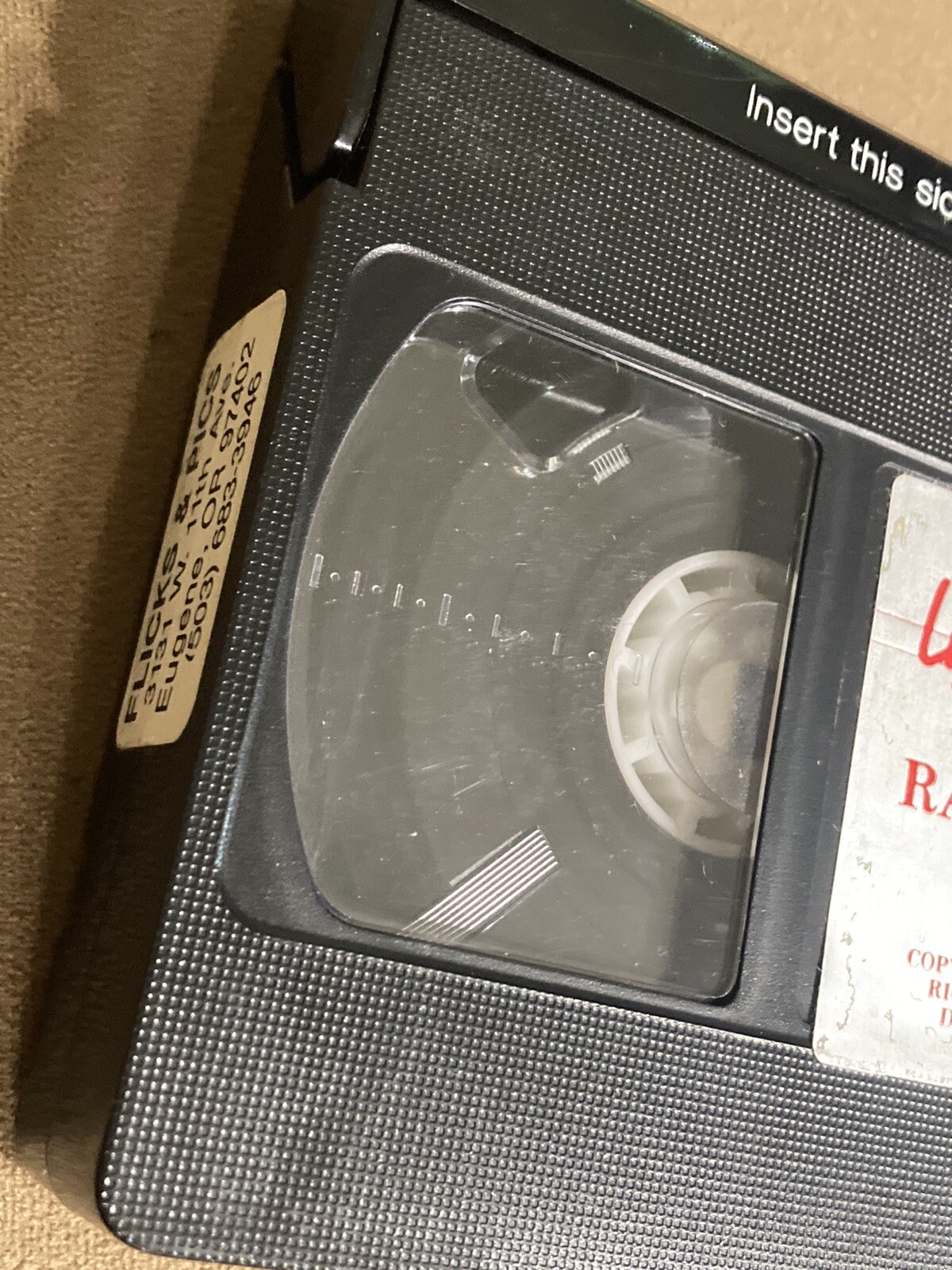 Rape and Marriage: The Rideout Case VHS Mickey Rourke, Linda Hamilton ...