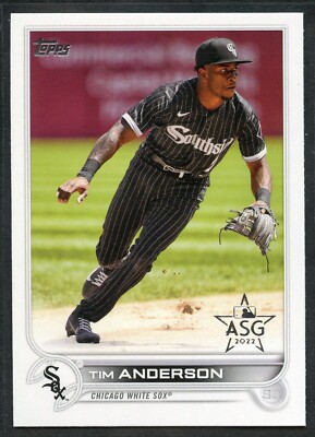2022 Topps All-Star Game Stamp - #64 - Tim Anderson - Chicago White Sox ...