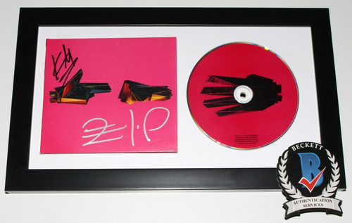 RUN THE JEWELS SIGNED FRAMED 'RTJ4' CD BOOKLET KILLER MIKE & EL-P ...