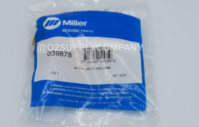 Miller Electric 039878 Plug Male, Jack Yellow | eBay