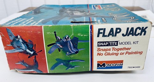 Vintage 1973 Monogram Flap Jack Model Kit No.7503 Working for sale ...