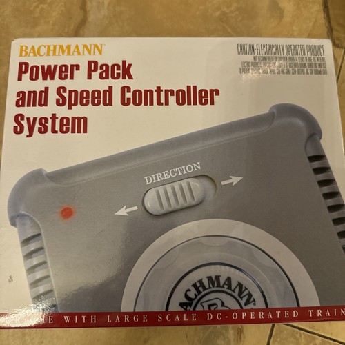 BACHMANN 44217 POWER PACK AND SPEED CONTROLLER SYSTEM FOR LARGE SCALE NEW IN BOX | eBay