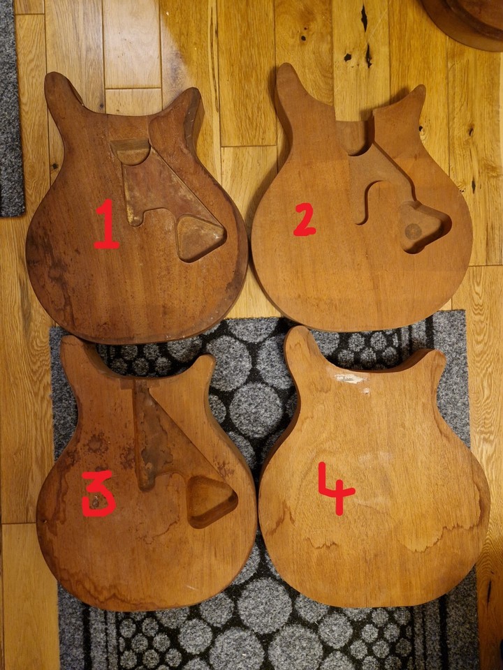 Dan Armstrong 342 London Bass Guitar Mahogany Bodies DIY Rough Cut ...