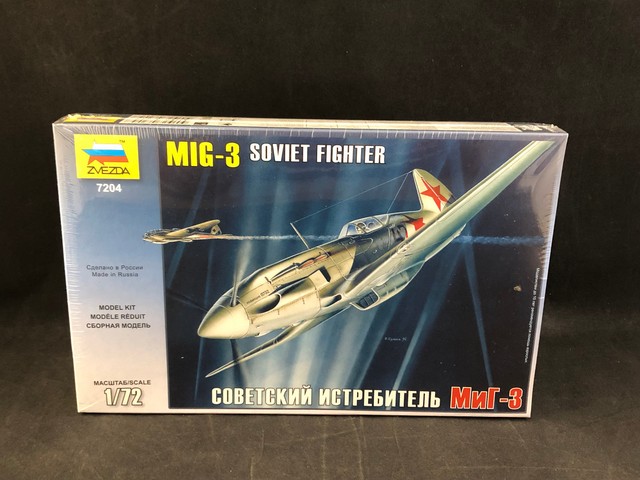 Zvezda 7204 Soviet Fighter Mig-3 Scale Model Kit 1/72 for sale online ...