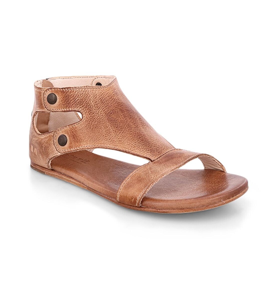 New $155 Bed Stu Womens Soto Tan Rustic Leather Sandal sz 6 | eBay