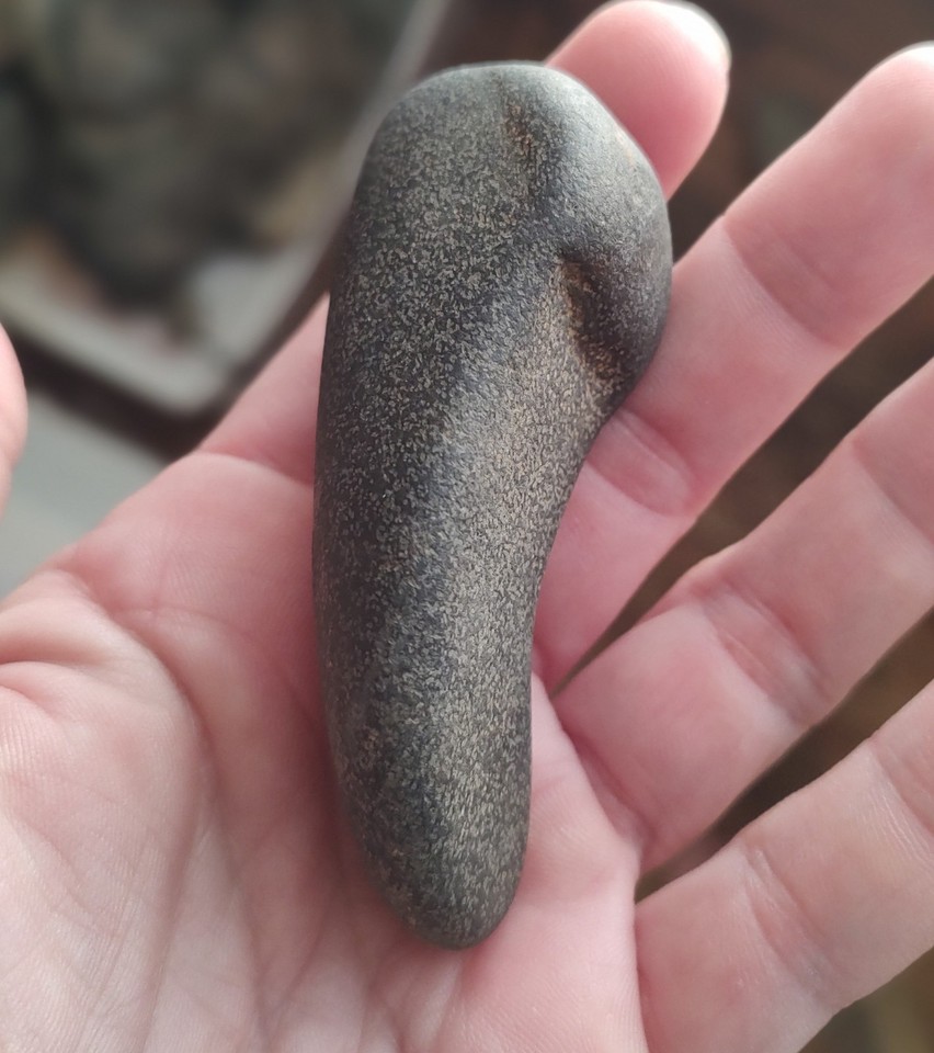 Stone Age Portable Rock Art Effigy Paleo Tool Prehistoric Carving ...