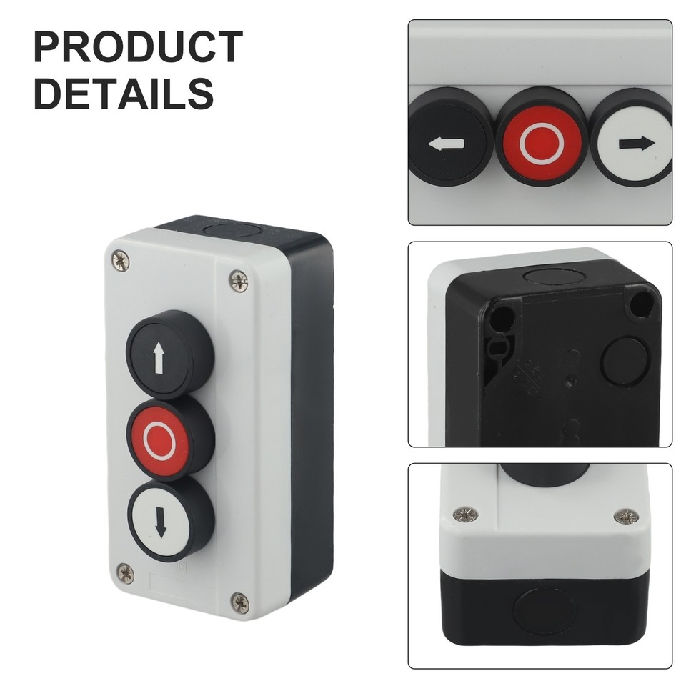 Control Box 3 Position Switch Compact Box Size Electrical Component ...