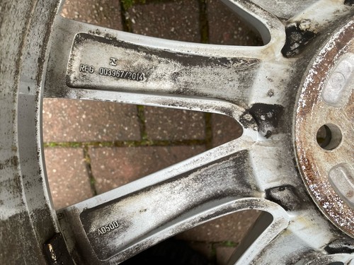 VOLVO XC90 MK2 20" 10 SPOKE ALLOY WHEEL RIM 31362277 AB 9Jx20 ET38.5 #2 ...