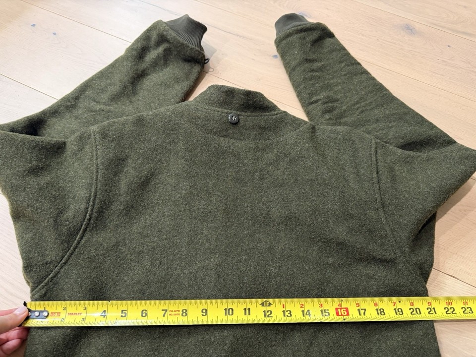 Vintage Filson Mackinaw Wool Jacket Liner Forest Green S Style 122 Made ...