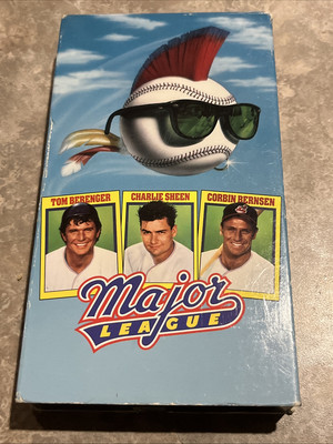 Major League (VHS, 1989) Charlie Sheen, Tom Berenger ***TESTED*** | eBay