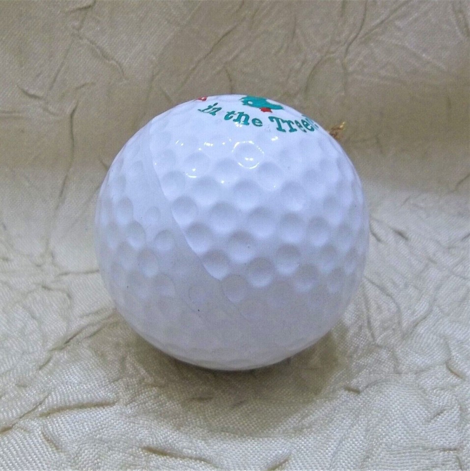 Golf Ball Another Ball In The Trees Christmas Ornament Golfer Sports ...