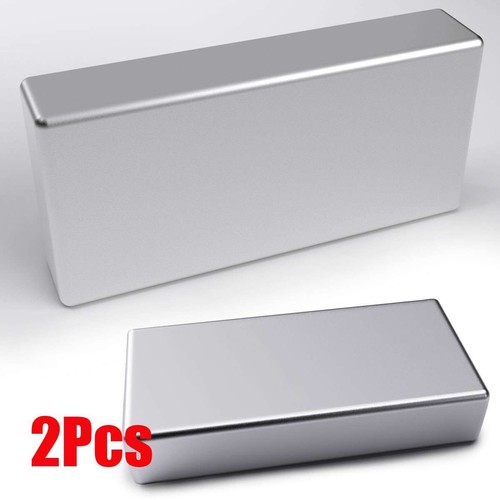 2pcs Block Magnets Super Strong N52 Neodymium Large Magnet Rare Earth ...