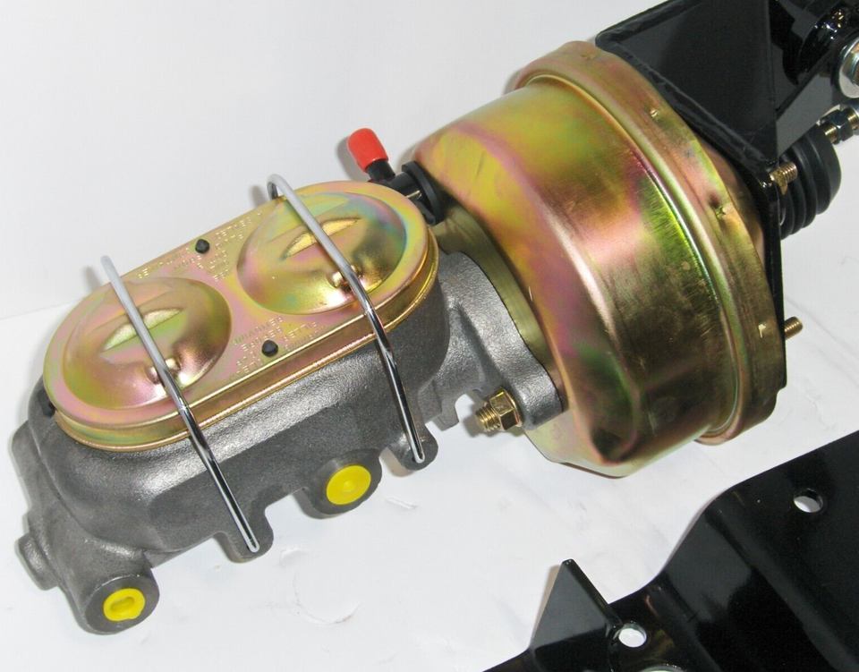 Street Rod Under Floor Frame Mount Power Disc Disc Brake Booster Pedal ...